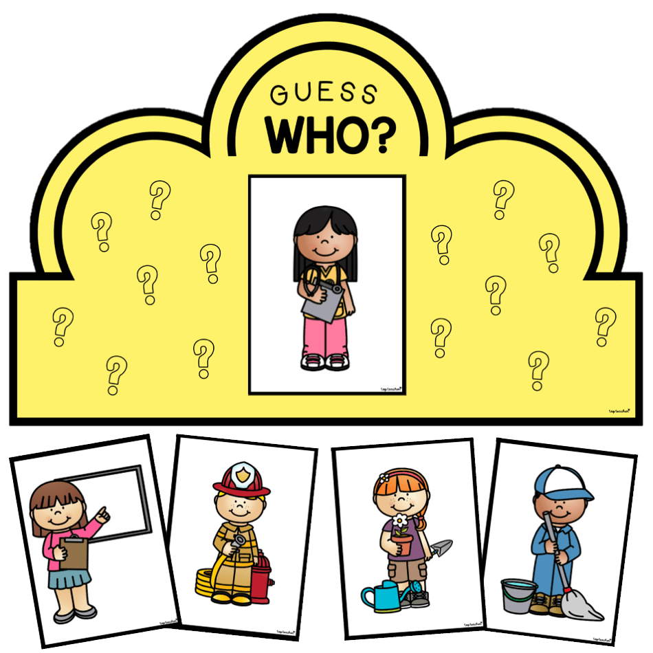 Guess Who? Oral Language Game - Top Teacher