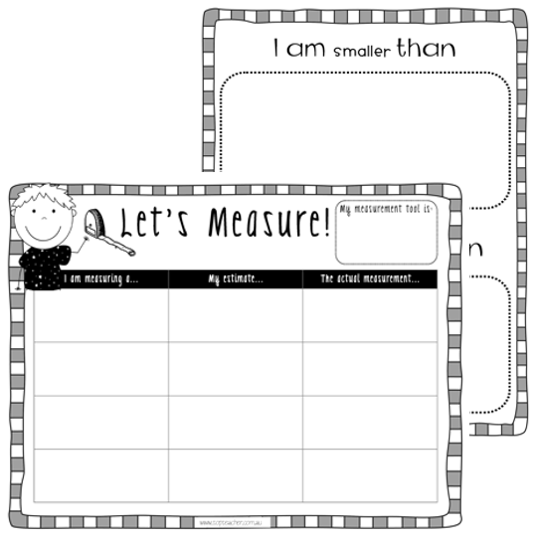 Informal Units: Length Activities - Top Teacher