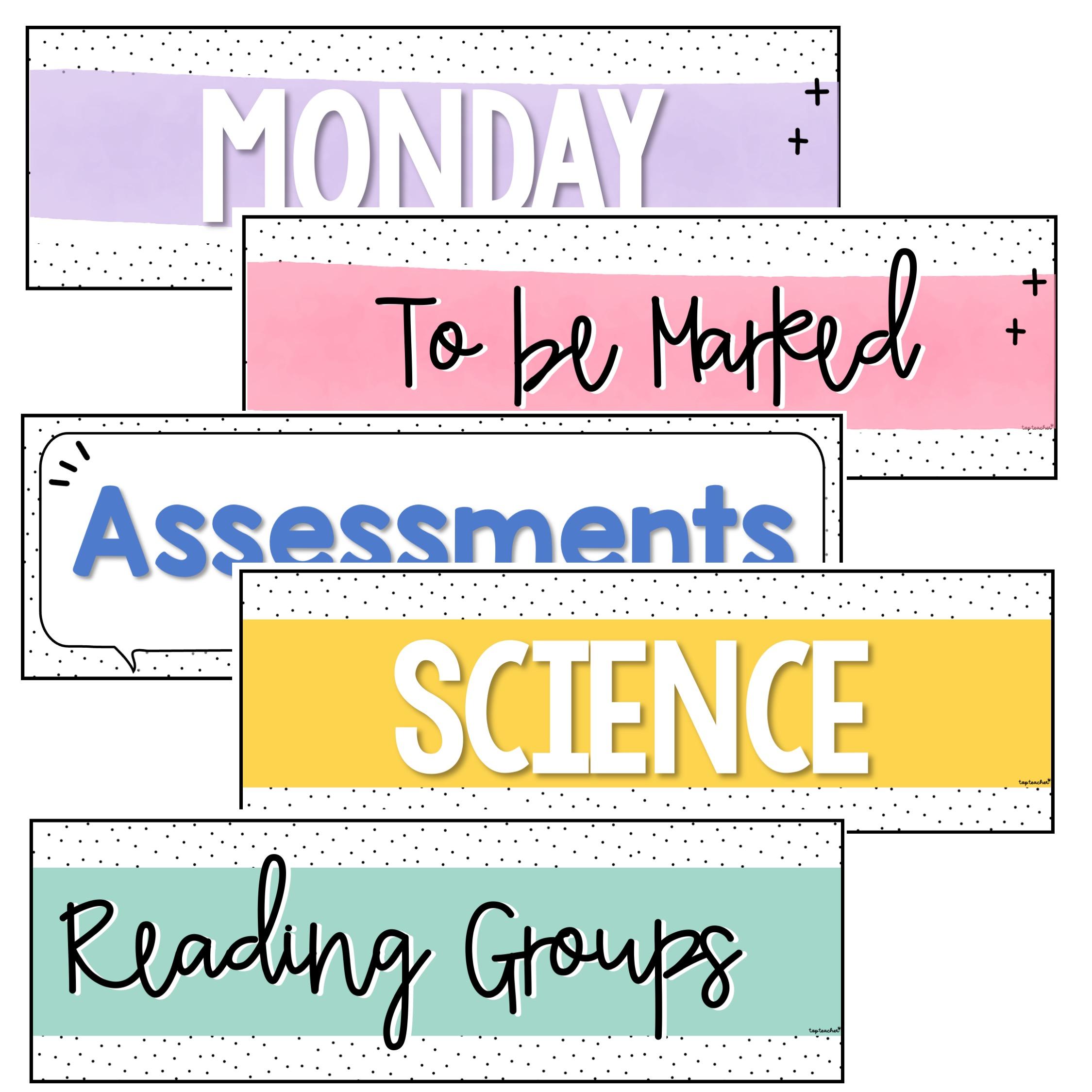 Labels 4 Per Page Good Vibes Spots - Top Teacher