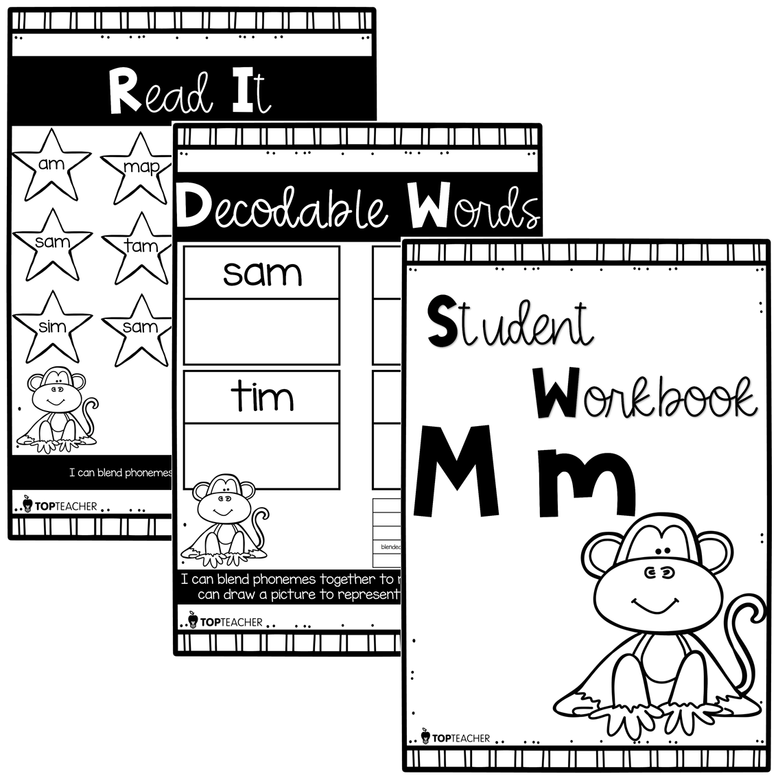 Phonics Mm Workbook - Top Teacher