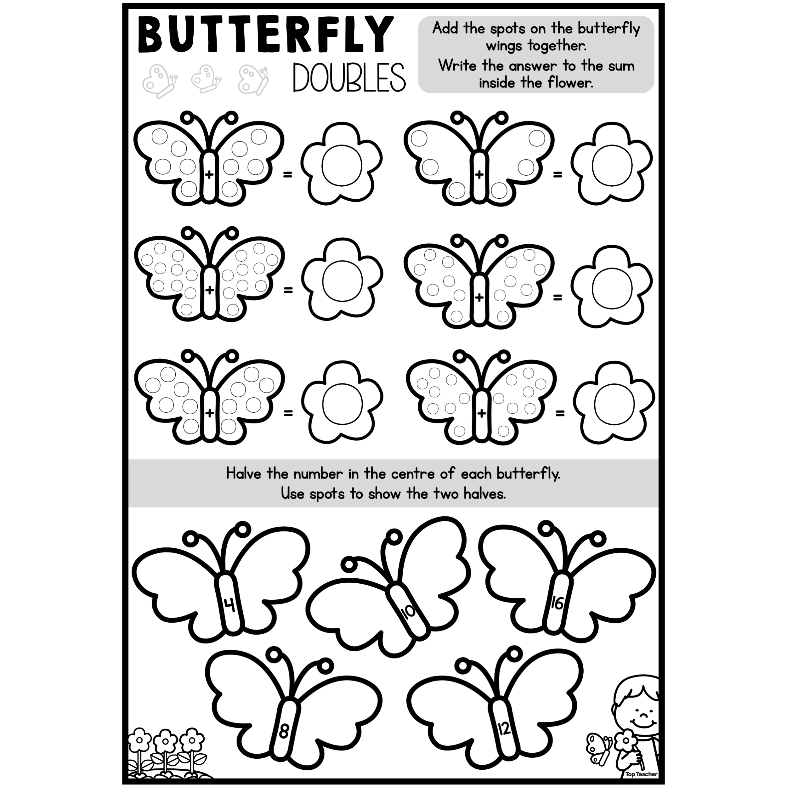Butterfly Doubles - Top Teacher