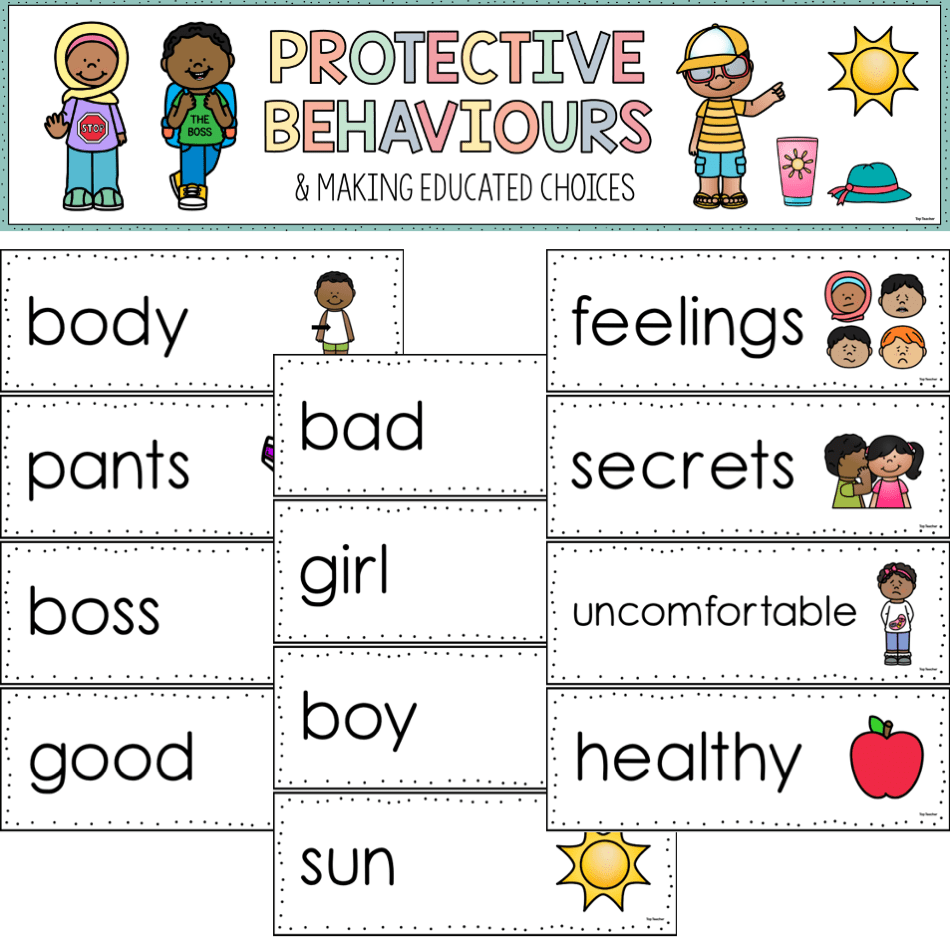 Health Foundation Making Healthy & Safe Choices Display PACKAGE - Top ...