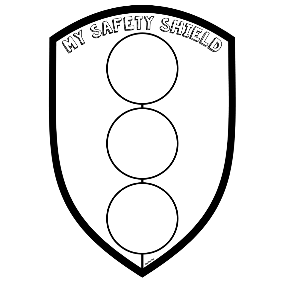 My Safety Shield Craftivity - Top Teacher