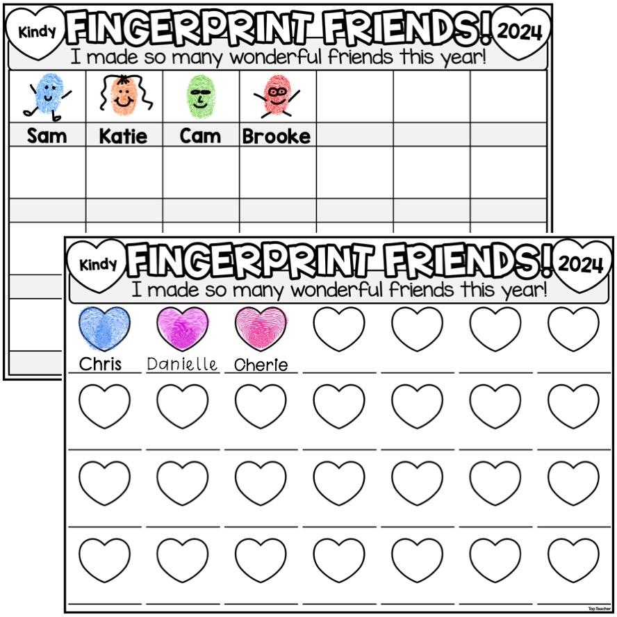 Fingerprint Friends - Top Teacher