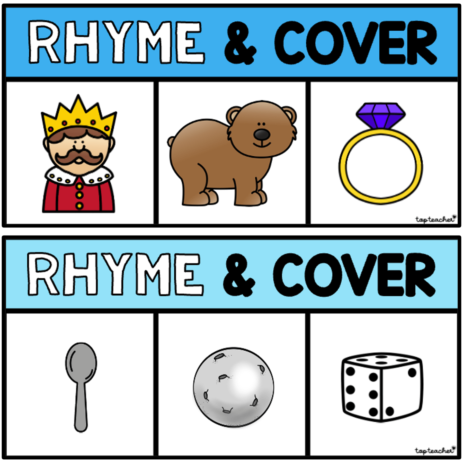 Rhyme & Cover - Top Teacher
