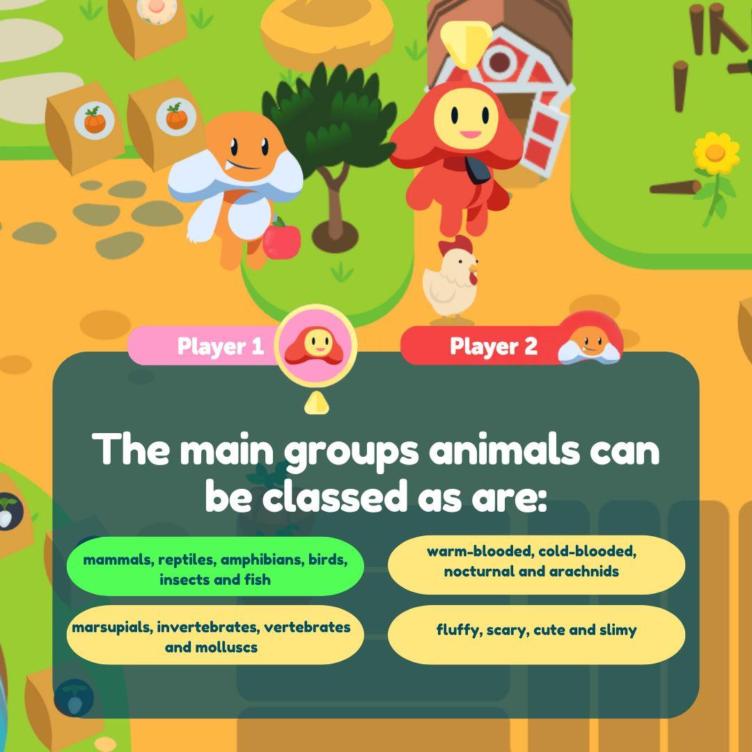 Classifying Animals LET’S FARM - Top Teacher