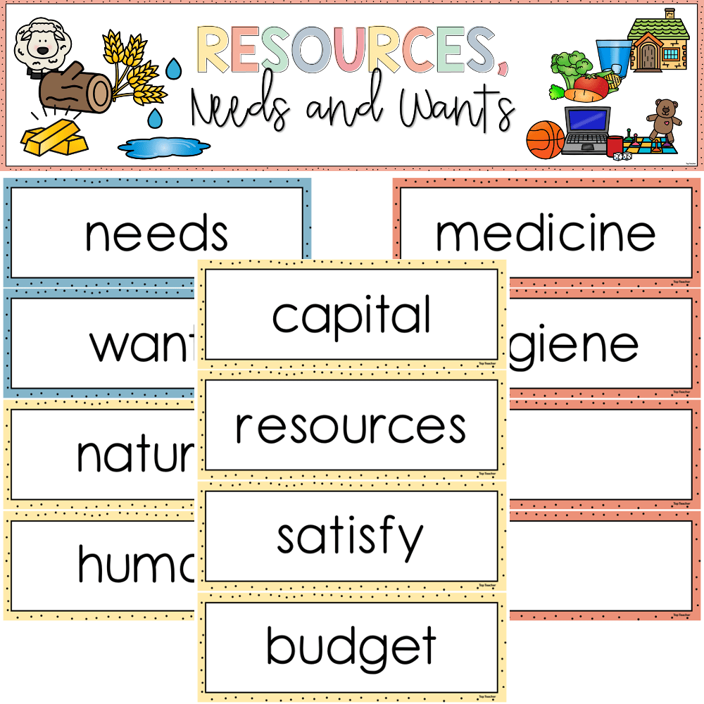 Economics & Business Year 5 Display PACKAGE - Top Teacher