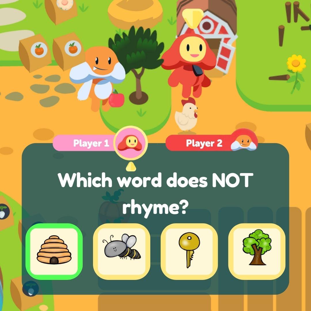 Rhyme Odd One Out LET’S FARM - Top Teacher