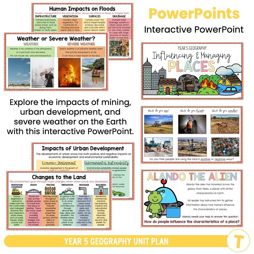 Geography Year 5 UNIT PLAN - Top Teacher