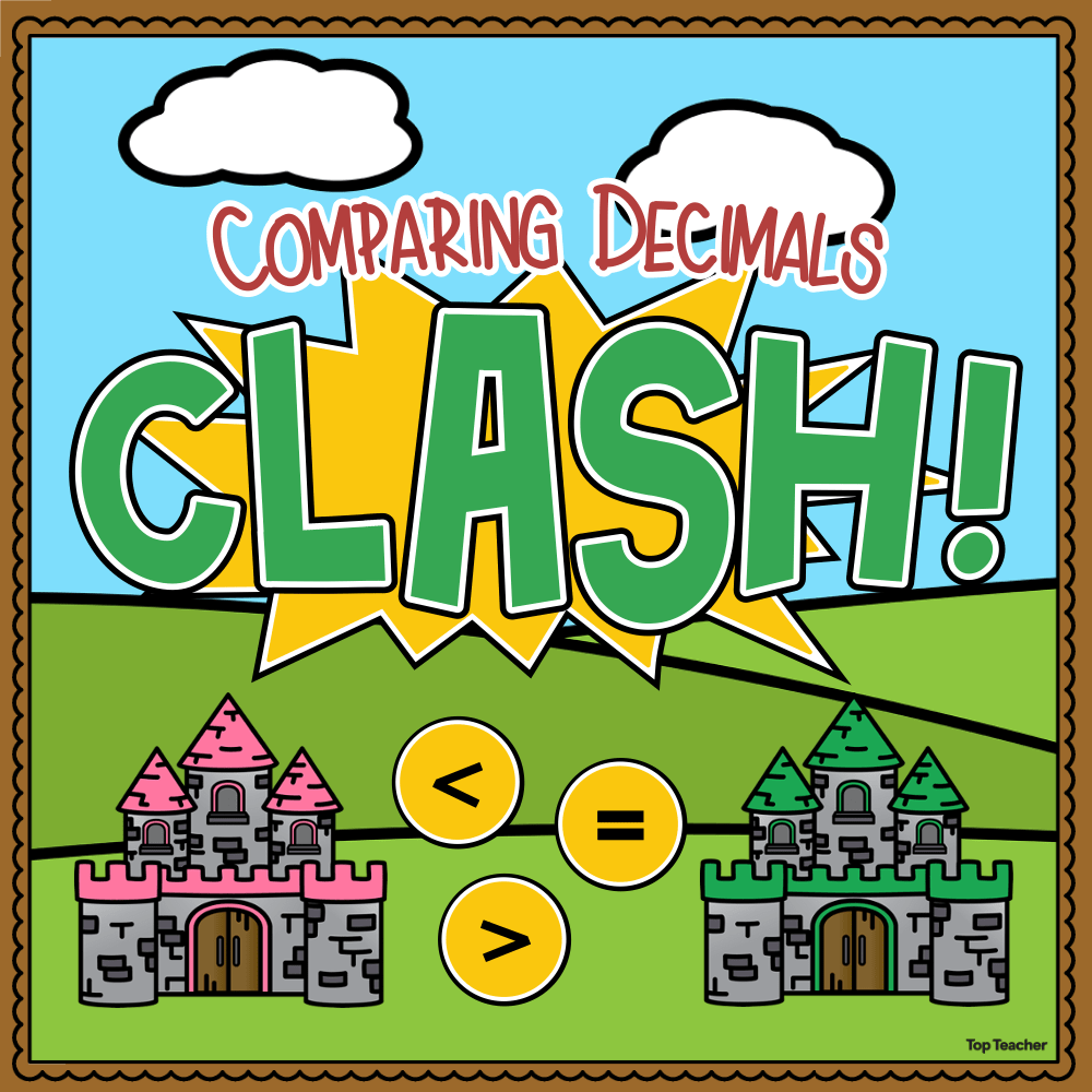 Place Value & Decimals Fly Swat Game POWERPOINT - Top Teacher