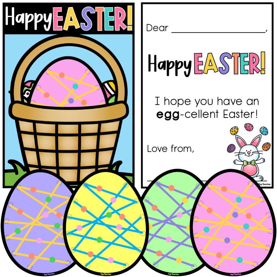 Letter Lift Off Craft: Back to School - Top Teacher