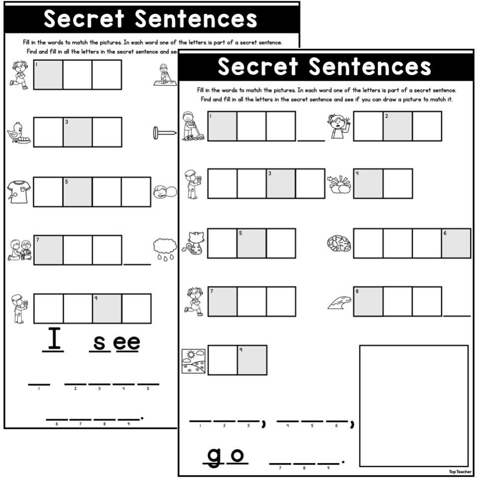 Crack the Secret Sentence: /ae/ Words - Top Teacher