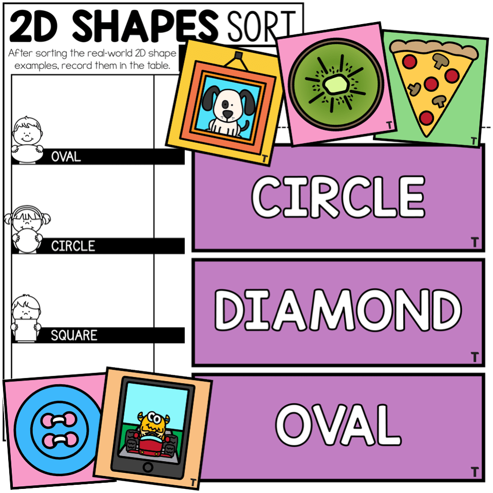 2D Shapes Sort - Top Teacher