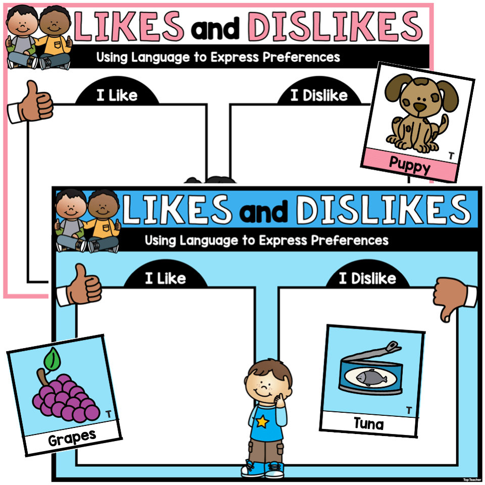 Likes & Dislikes Sort - Top Teacher