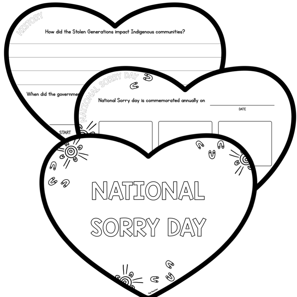 National Sorry Day 3D Craft - Top Teacher