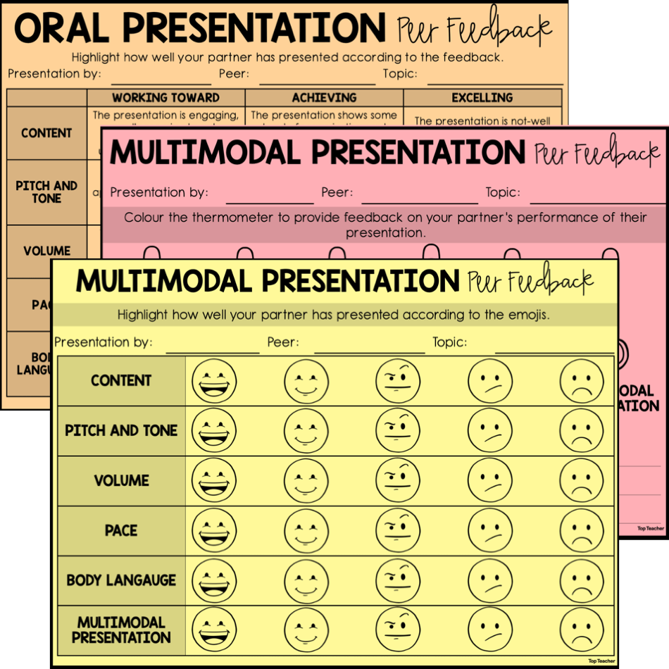 Multimodal Presentation - Top Teacher