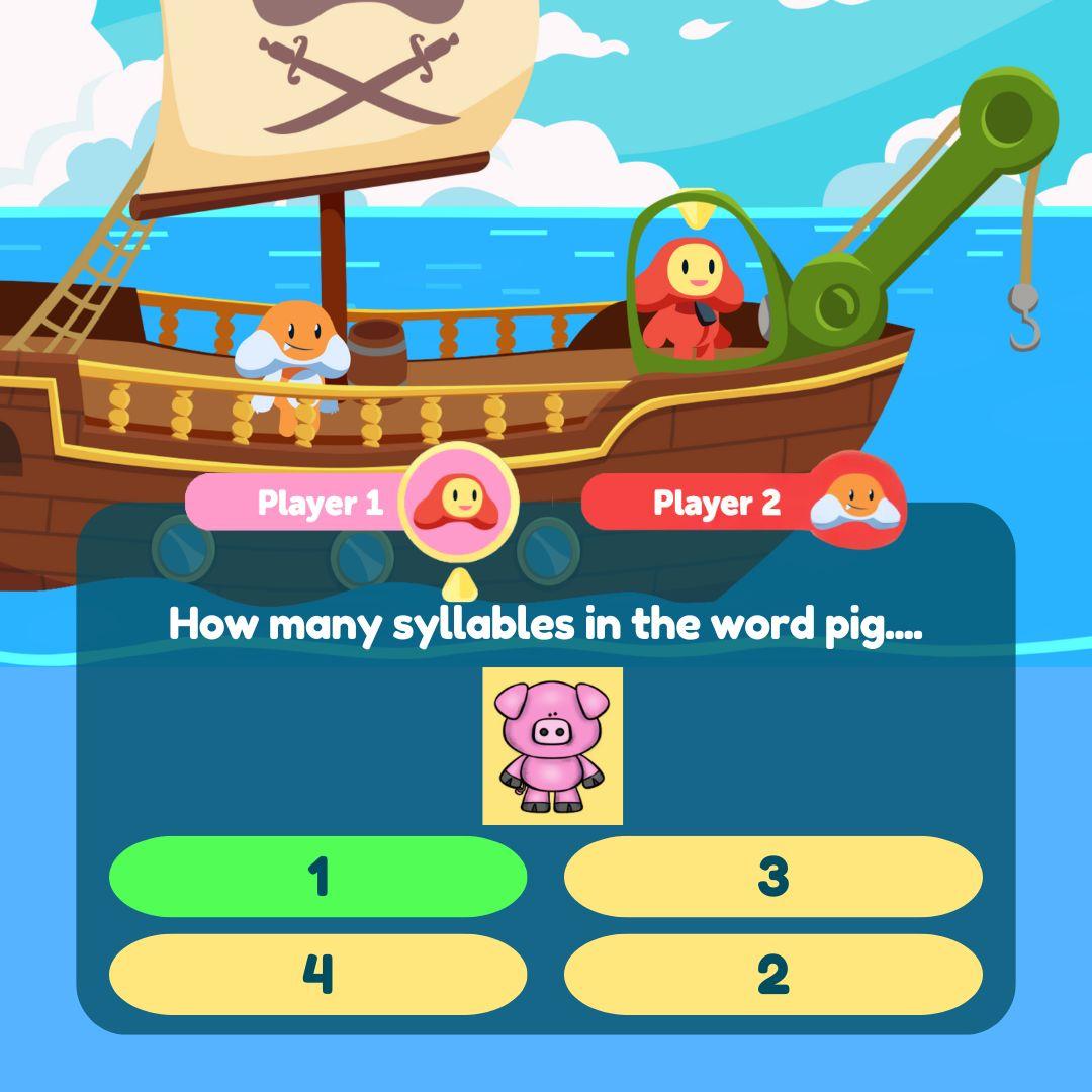 How Many Syllables? LET'S SAIL - Top Teacher