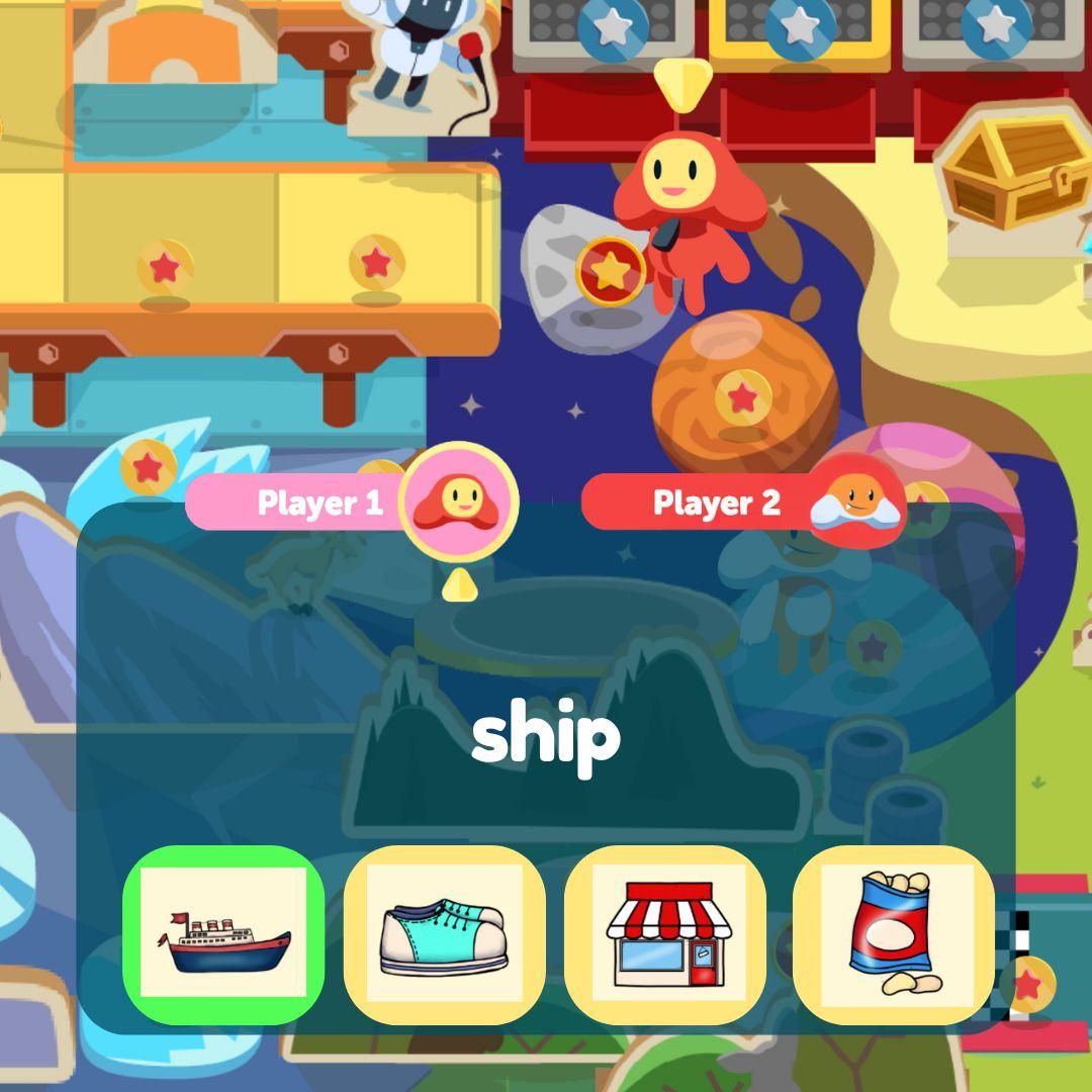 SH Word & Picture Match LET’S ROLL - Top Teacher