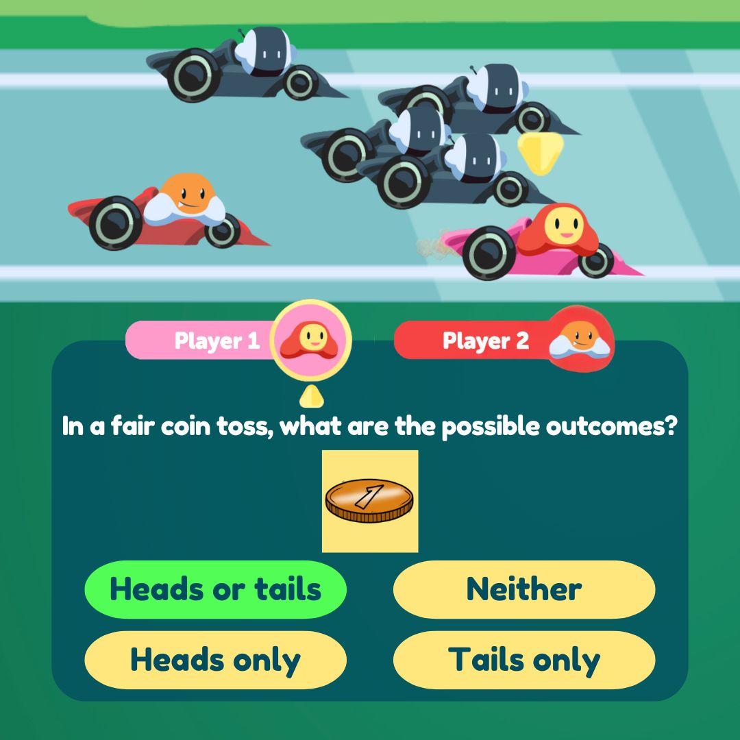 Equally & Not Equally Likely LET’S RACE - Top Teacher