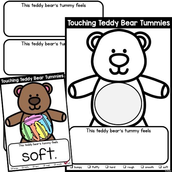 Descriptive Language: Touching Teddy Bear Tummies Craft - Top Teacher