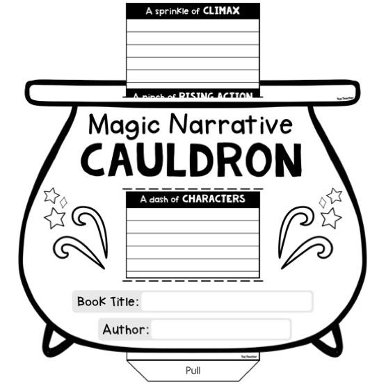 Magic Narrative Cauldron: Story Elements Craft - Top Teacher
