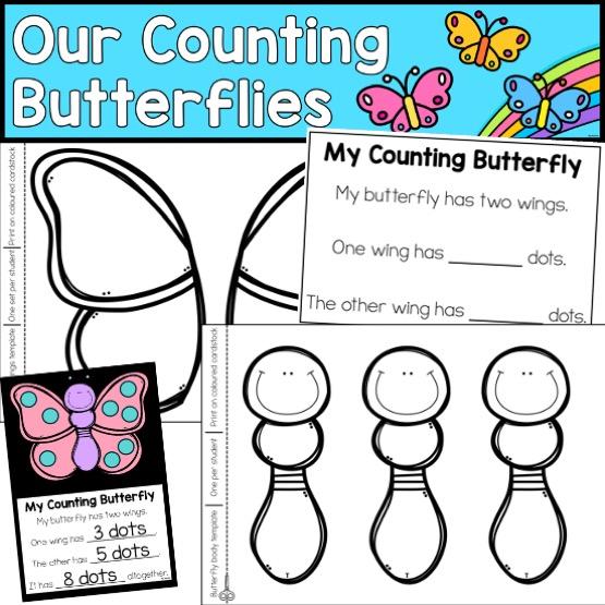 My Counting Butterfly Craft: Counting to 10 - Top Teacher