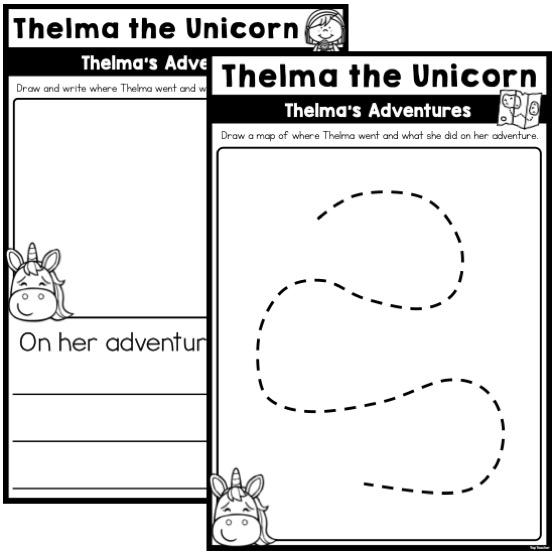 Thelma the Unicorn: Thelma’s Adventures Activity - Top Teacher