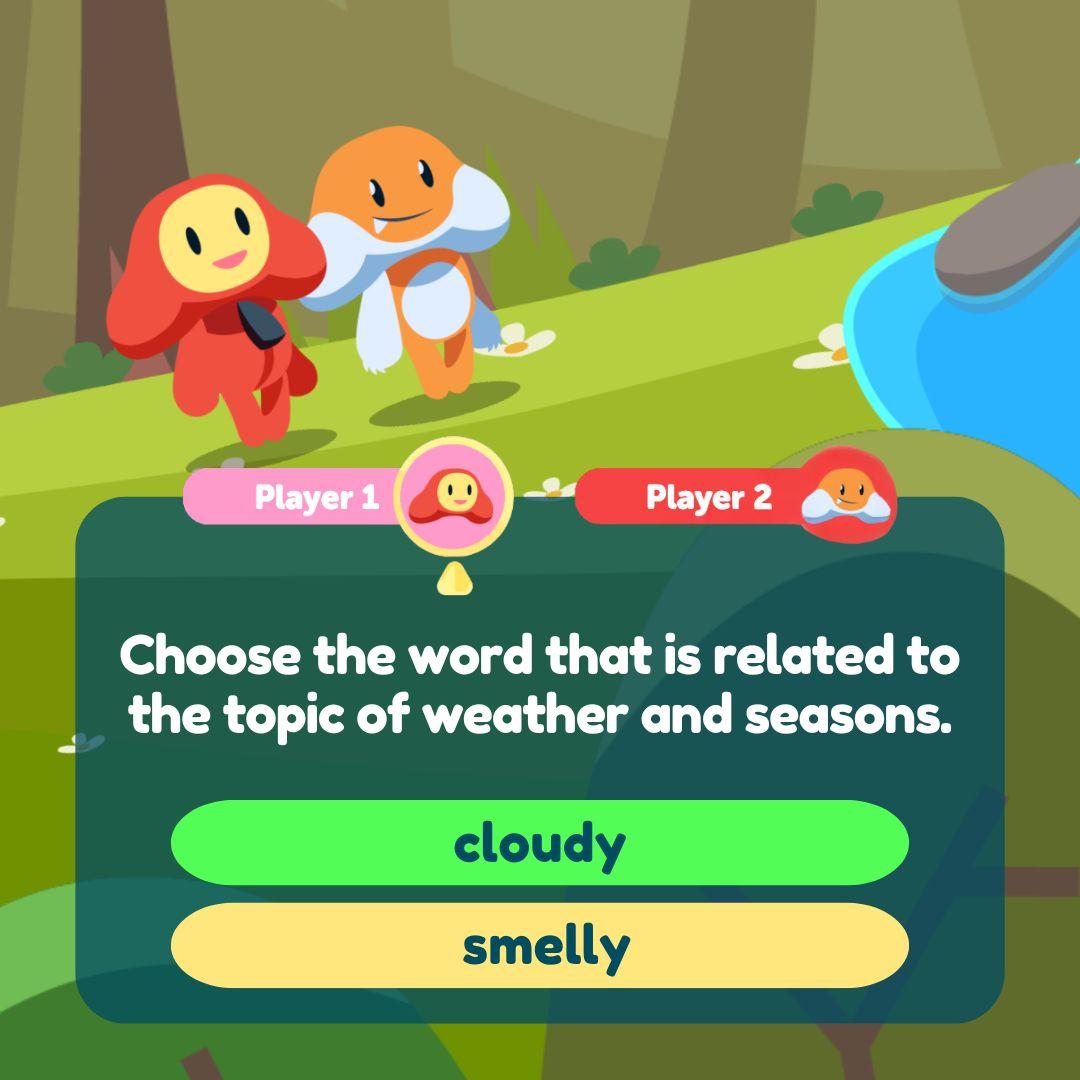 Weather & Seasons Vocabulary LET’S HIKE - Top Teacher