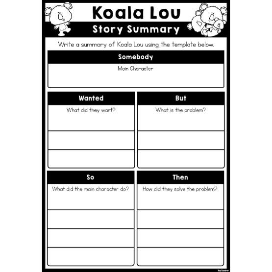 Koala Lou Summary - Top Teacher
