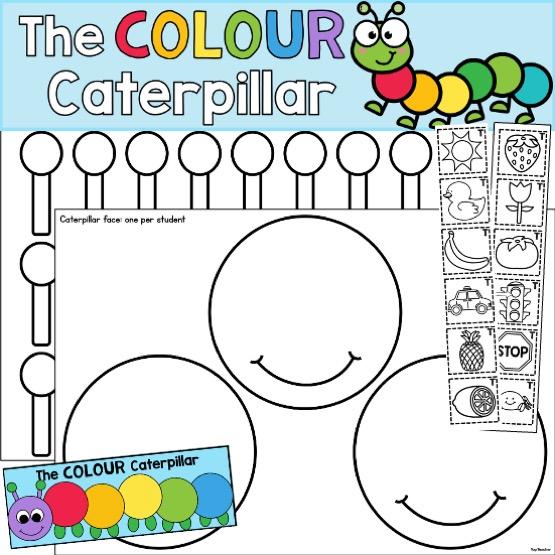 The Colour Caterpillar Craft: Sorting & Classifying Activity - Top Teacher