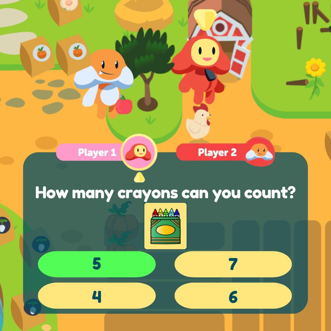 Count the Crayons: Numbers 0-10 LET’S FARM - Top Teacher