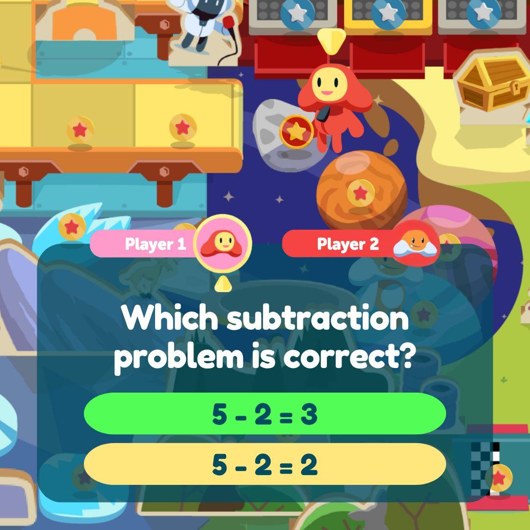 Spot the Correct Subtraction Problem: Combinations to 10 LET’S ROLL ...