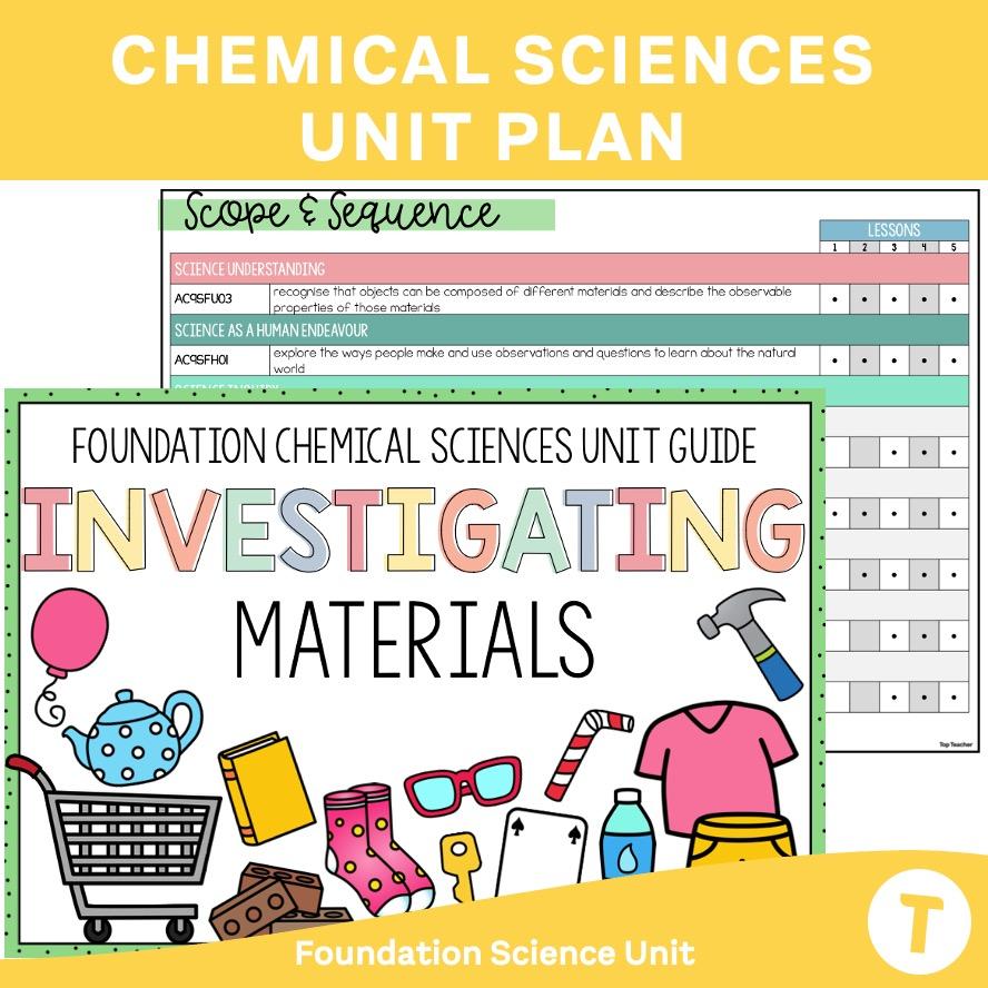 Chemical Sciences Foundation UNIT PLAN - Top Teacher