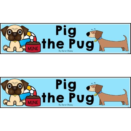 Pig the Pug Banner - Top Teacher