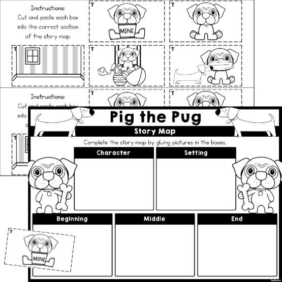 Pig the Pug: Story Map Activity - Top Teacher
