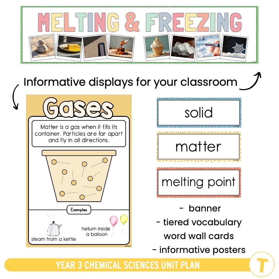 Chemical Sciences Year 3 UNIT PLAN - Top Teacher