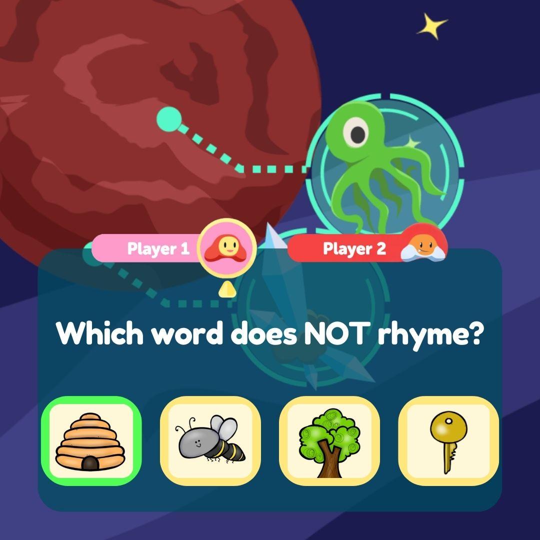 Rhyme Odd One Out LET’S EXPLORE - Top Teacher
