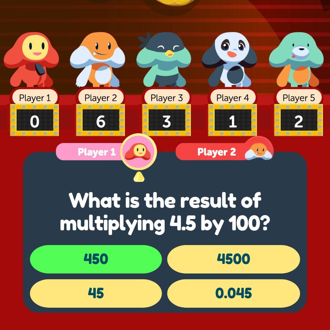 Decimal Multiplication & Division LET’S QUIZ - Top Teacher