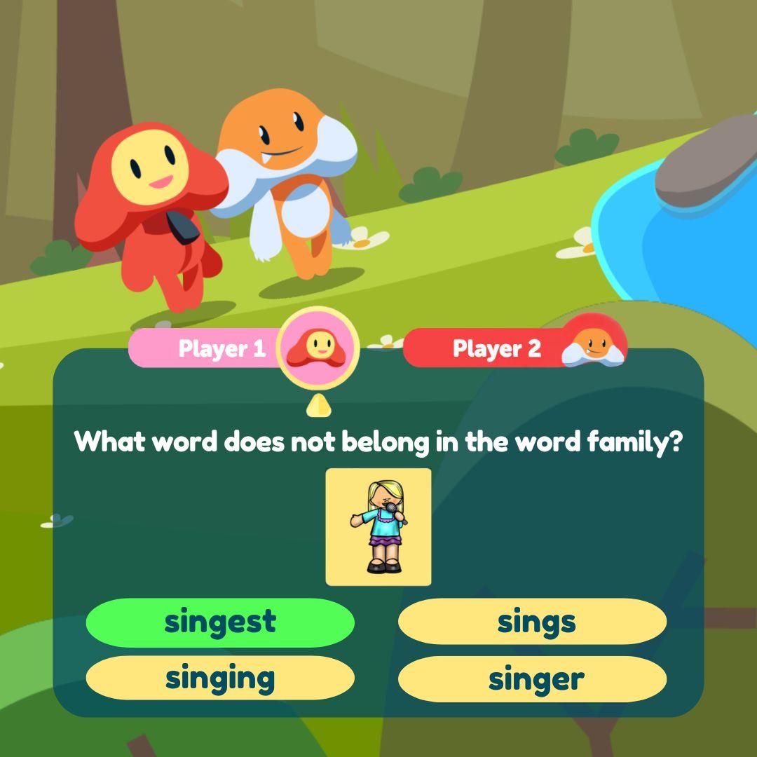 Which Word Does Not Belong in the Word Family? LET'S HIKE - Top Teacher