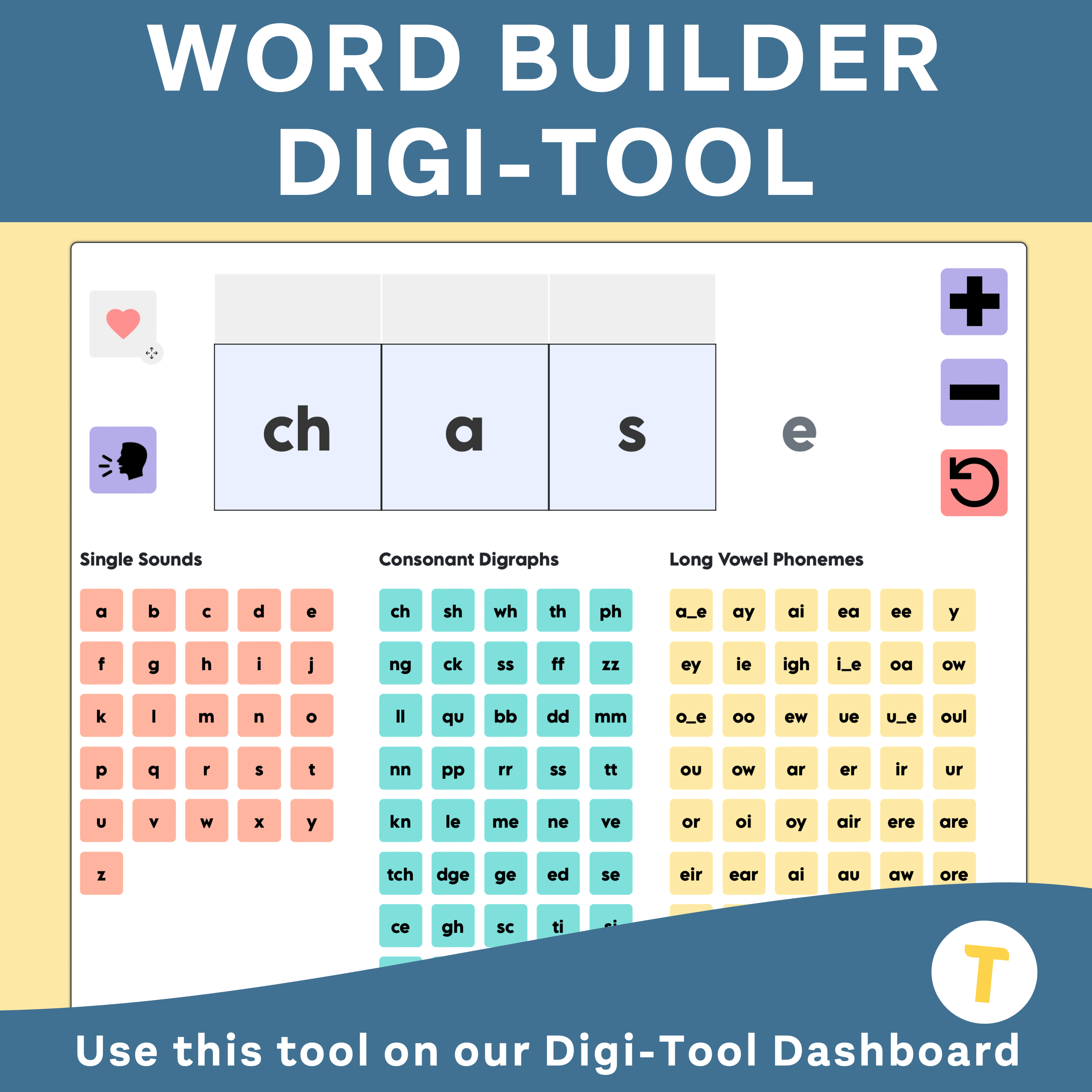 Word Builder Digi-Tool - Top Teacher