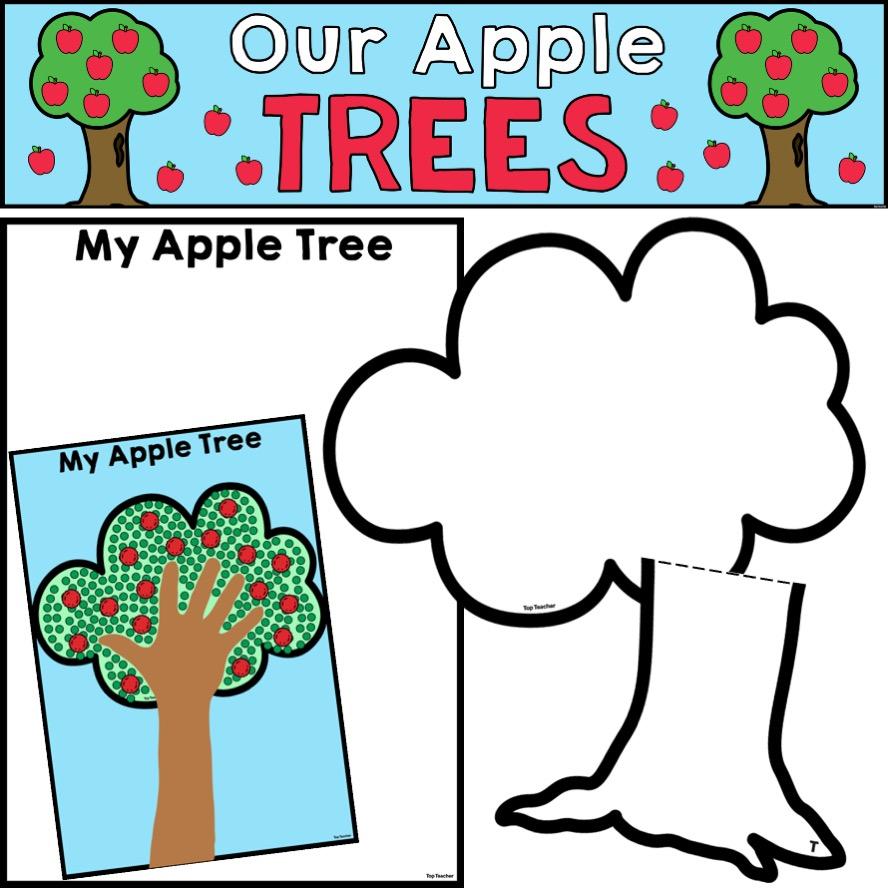Apple Tree: Fine Motor Craft - Top Teacher