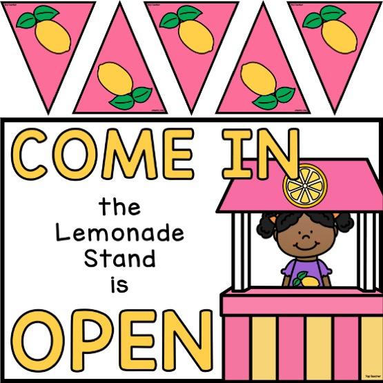 Lemonade Stand PLAY PACK - Top Teacher