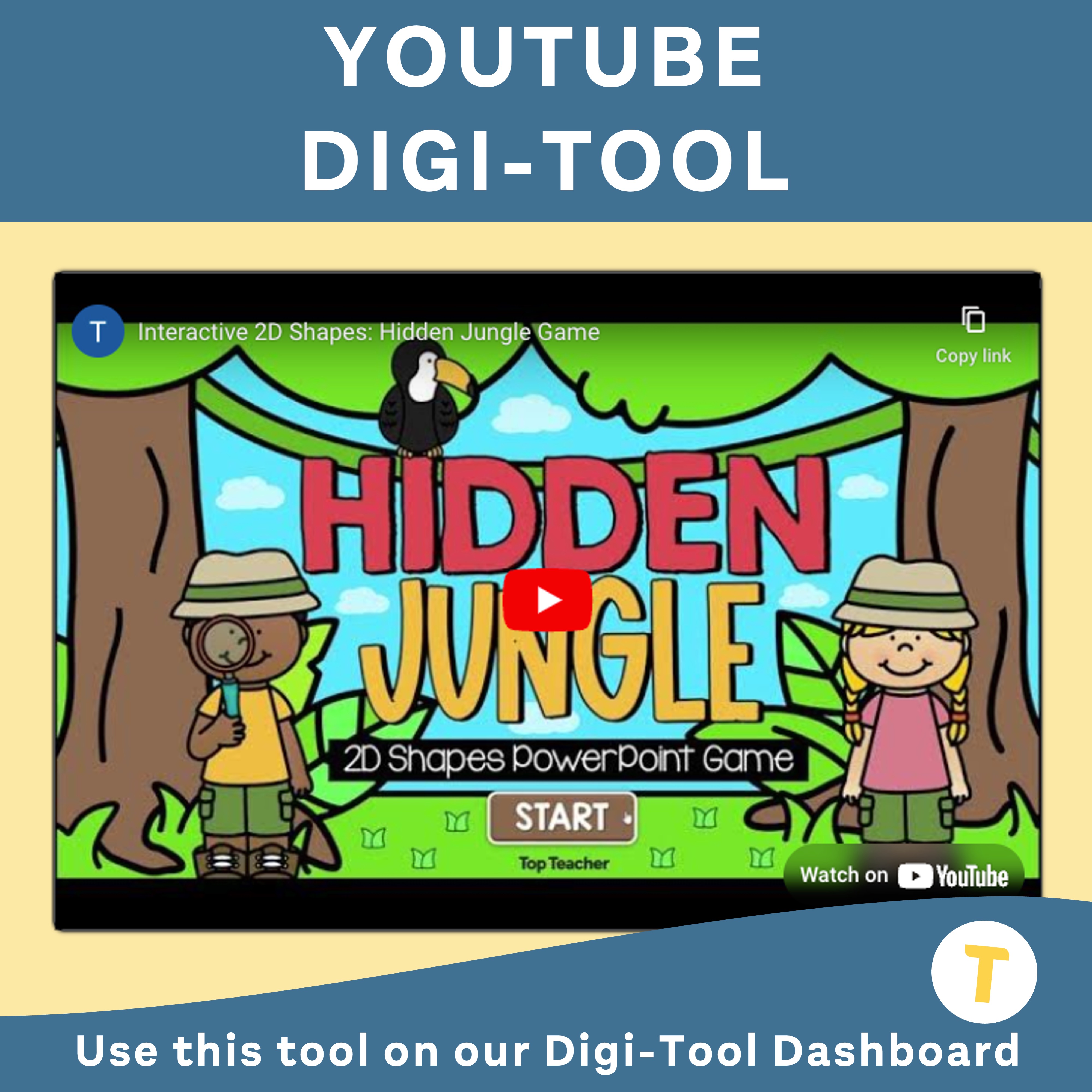 YouTube Digi-Tool - Top Teacher