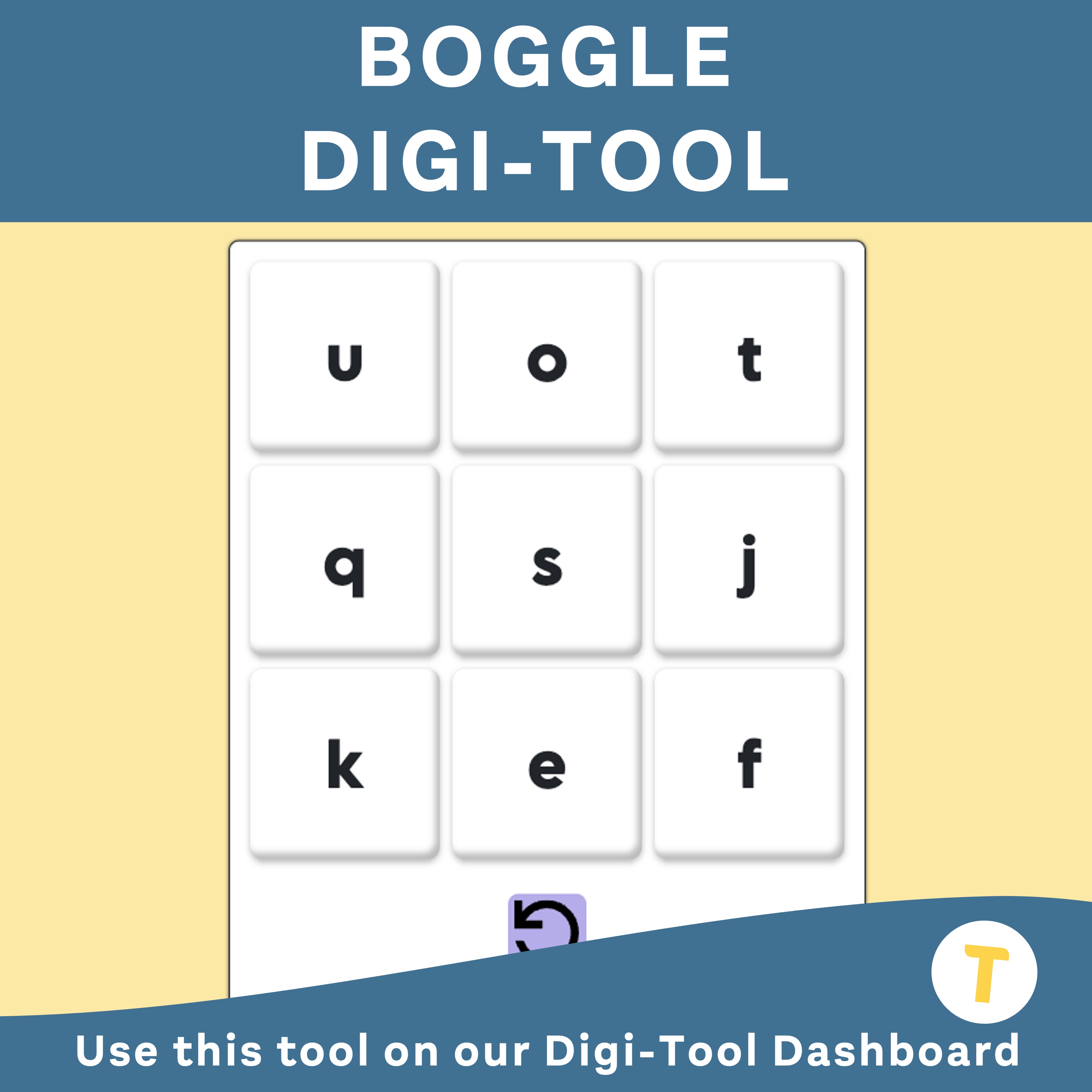 Boggle Digi-Tool - Top Teacher