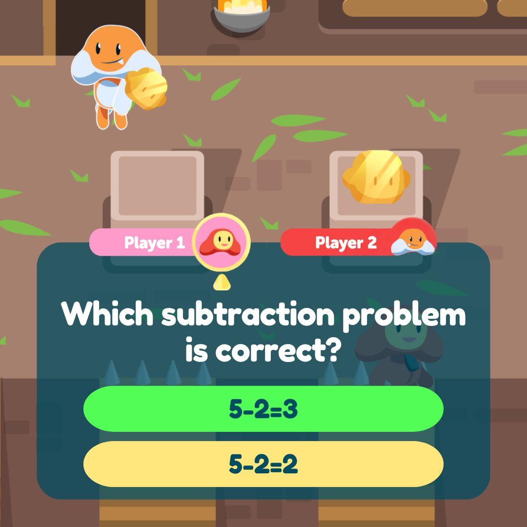 Spot the Correct Subtraction Problem: Combinations to 10 LET’S STEAL ...