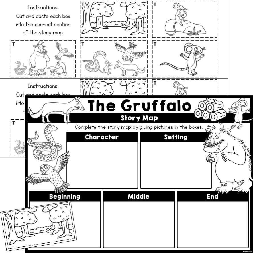 Story Map Worksheets 17 Best Images Of Story Conflict Worksheets