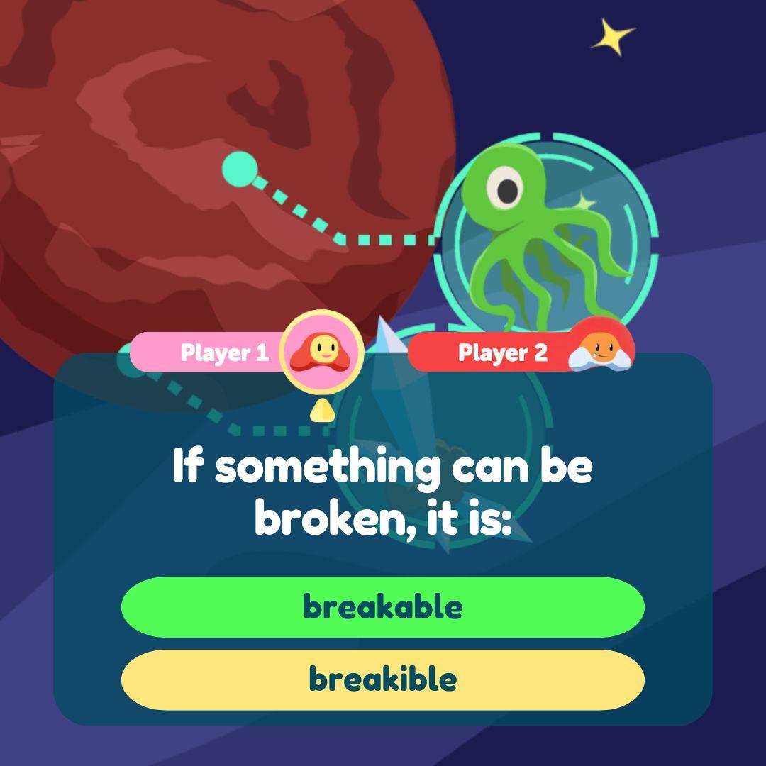 -able or -ible? LET’S EXPLORE - Top Teacher