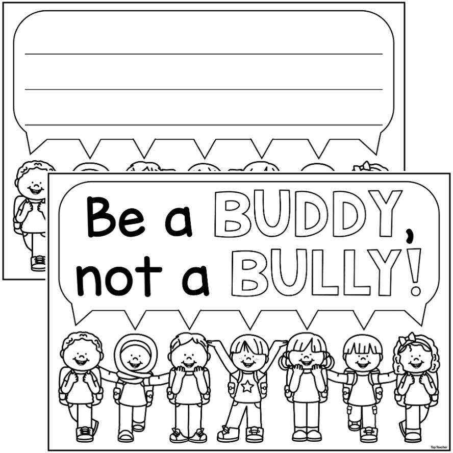 Be a Buddy: Friendly Behaviours Worksheet - Top Teacher