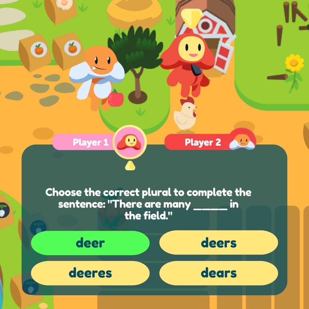 Less Common Plurals & Suffixes LET’S FARM - Top Teacher