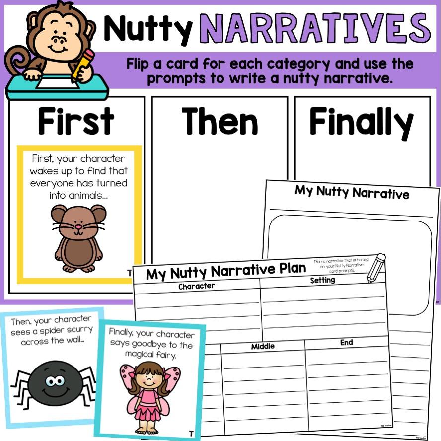 Nutty Narratives: Narrative Writing Activity - Top Teacher